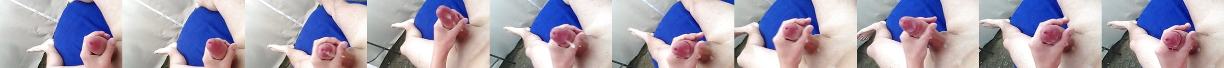 Fat Helmet Guy With Small Penis On Inflatable Boat Rubbing And Cumming 4845